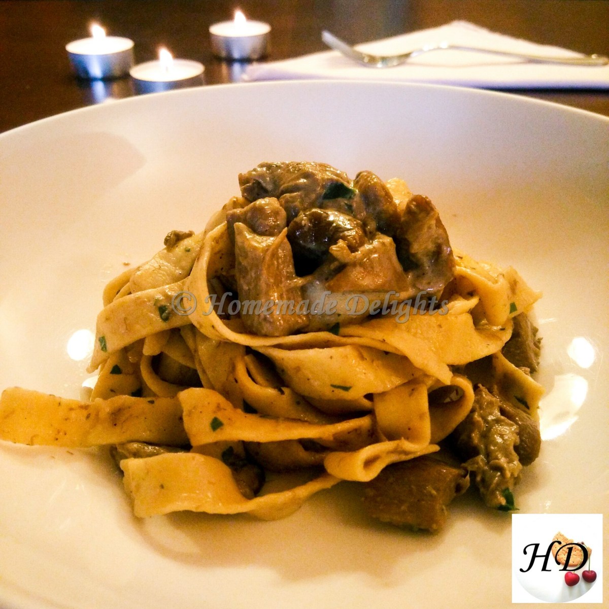 Tagliatelle fresche ai funghi porcini – Homemade Delights