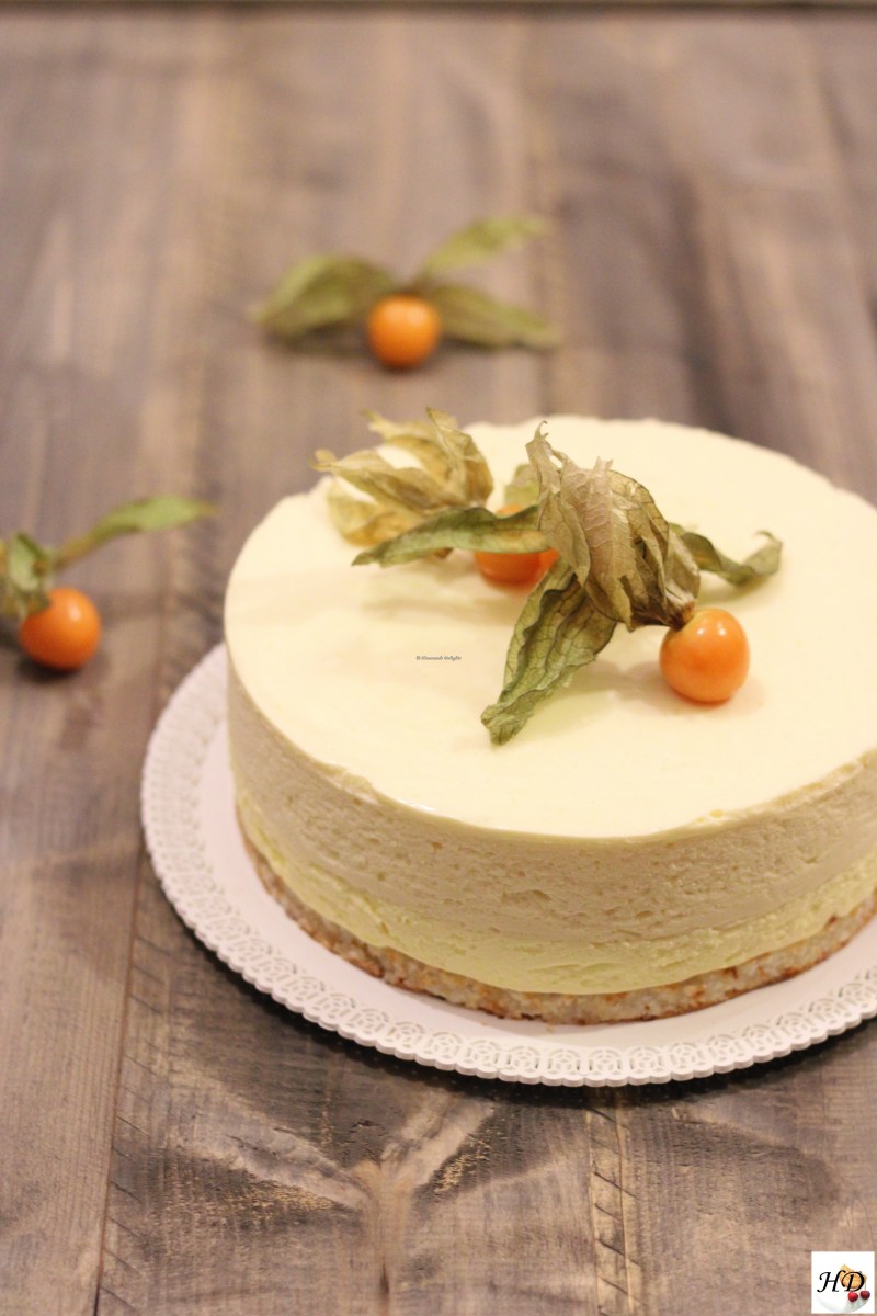 Torta mousse cioccolato bianco e mango – Homemade Delights